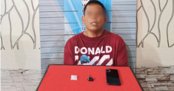 Tak Jera, Residivis Asal Langsa Ini Kembali Ditangkap Polisi saat Hendak Jual Sabu