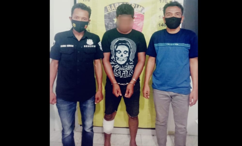 Dua Pembobol Toko Elektronik di Batu Bara Dibekuk, Satu Ditembak karena Melawan