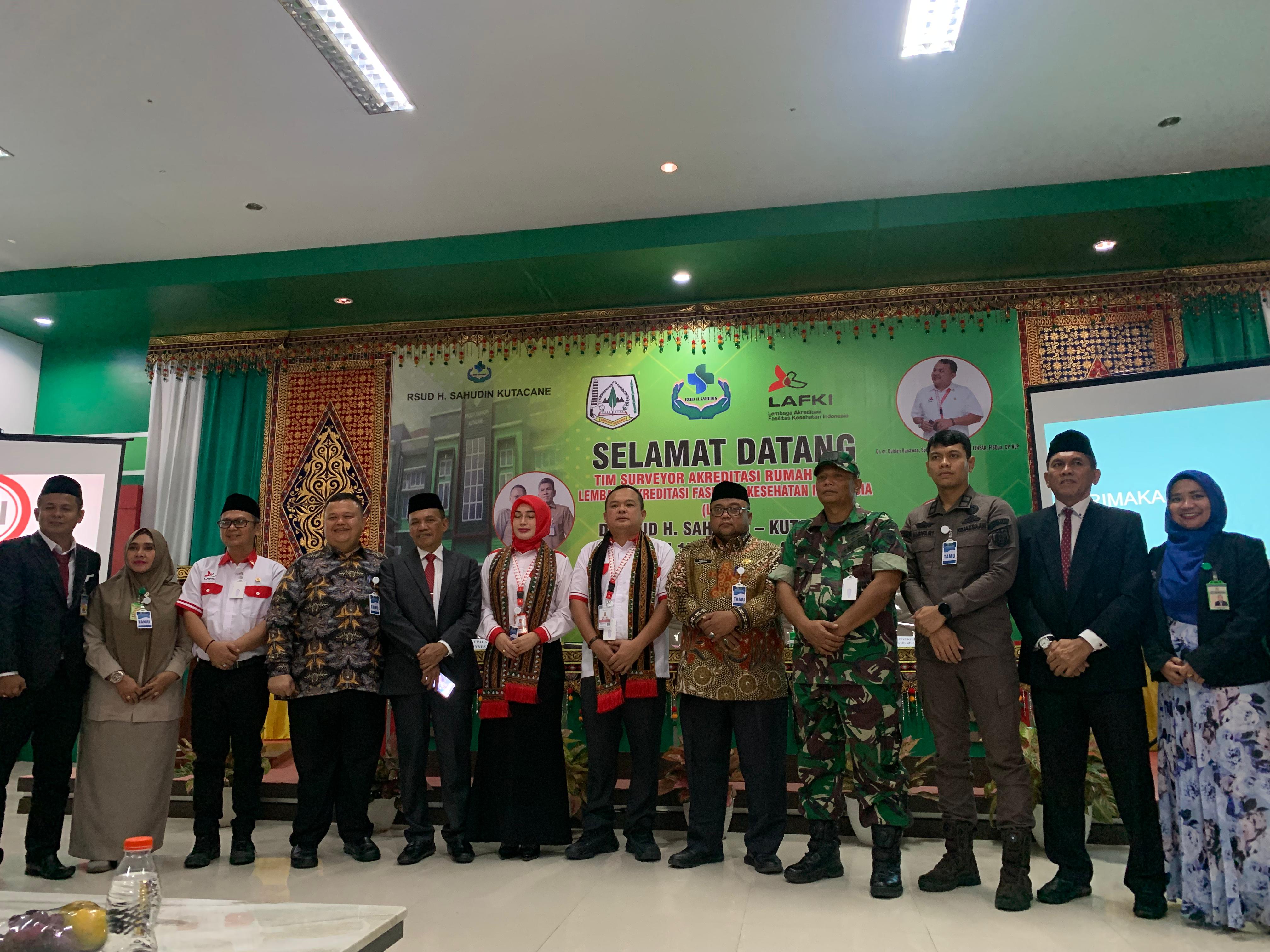LAFKI Sambangi RSUD Sahudin, Plt Sekda: Semoga Dapat Predikat ...