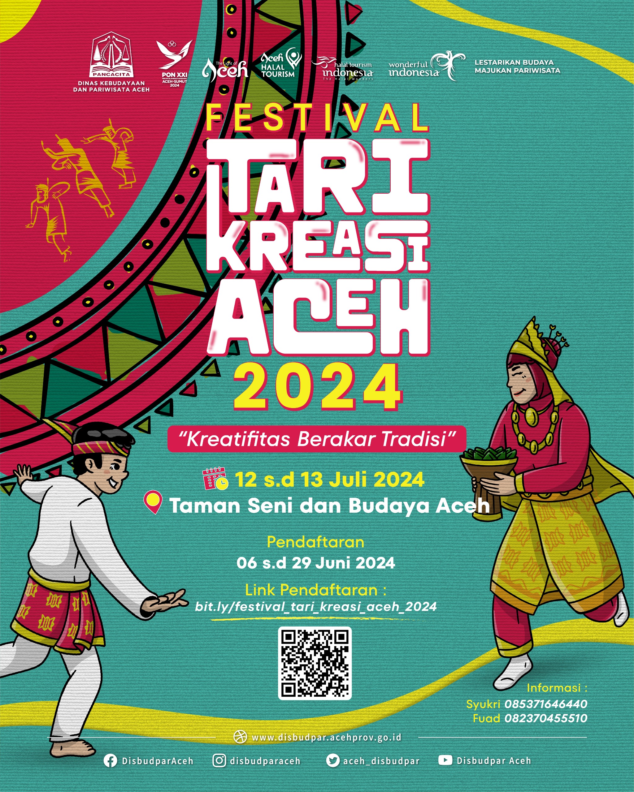Disbudpar Aceh Gelar Festival Tari Kreasi Aceh, Yuk Daftar