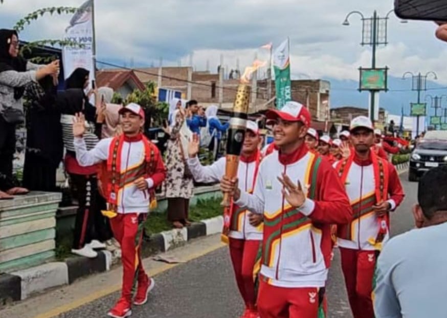 Semarak Kirab Api PON, Pj Bupati Agara Ajak Masyarakat Sambut Tamu dan ...