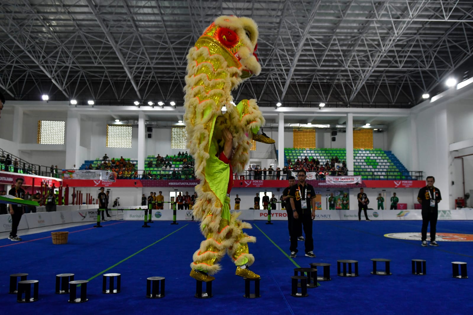 Tradisi Jadi Prestasi, Tim Barongsai Aceh Borong Lima Medali di PON XXI