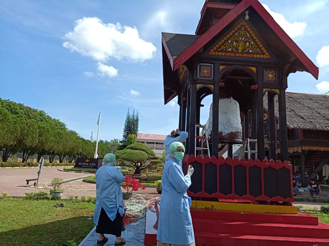 Cakra Donya, Lonceng Raksasa Bersejarah yang Dijaga Baik di Museum Aceh