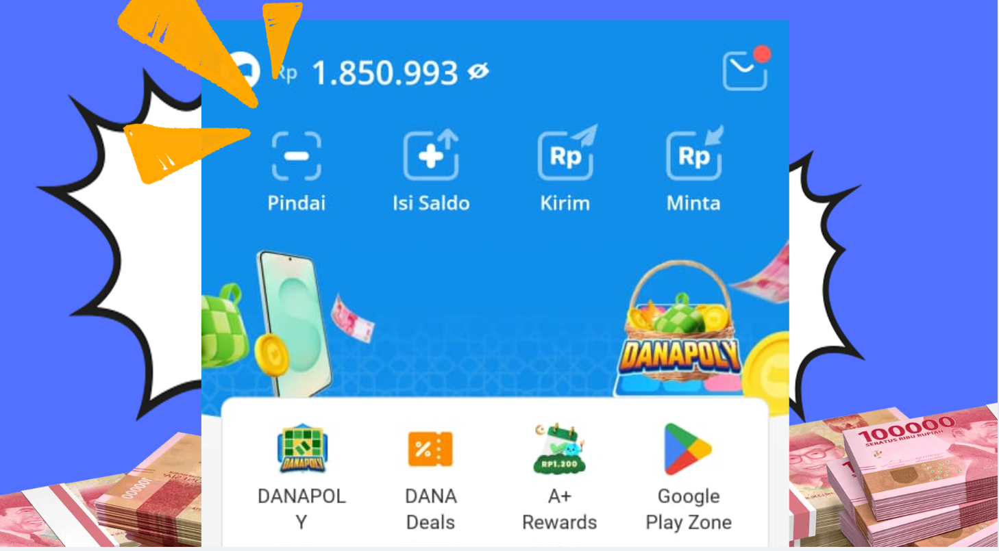 Main Game Ini Hasilkan Saldo DANA Gratis Sebesar Rp800.000