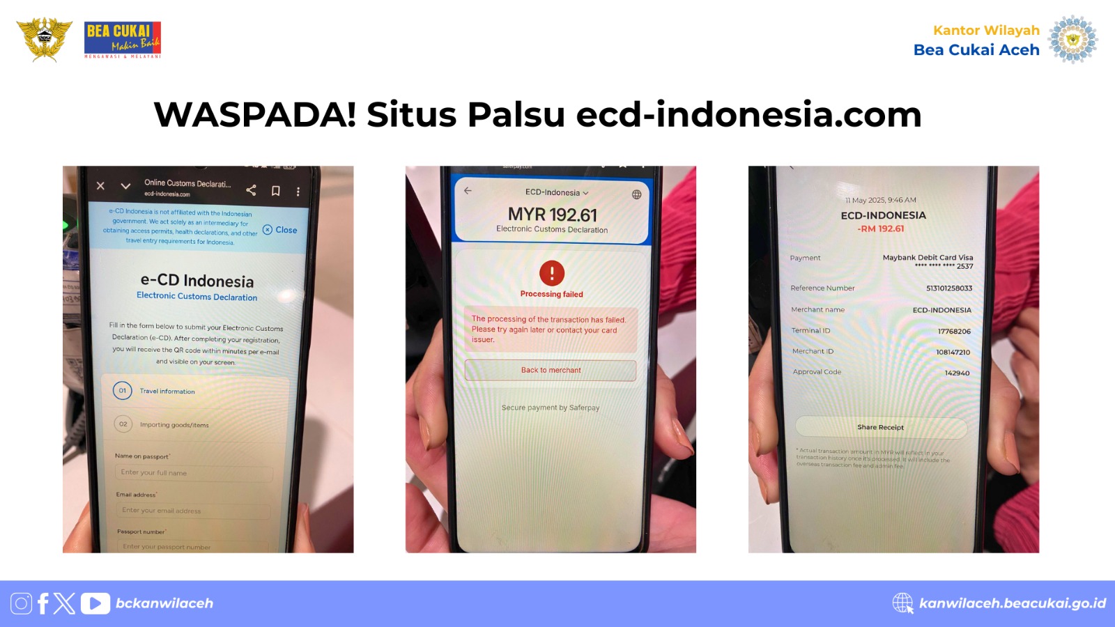 Jangan Dibuka! Situs ecd-indonesia.com Diduga Palsu, Bisa Curi Data ...