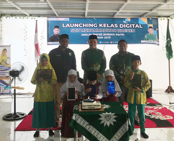 Launching Kelas Digital, SDIT Muhbir Terapkan Pembelajaran Berbasis eduMU