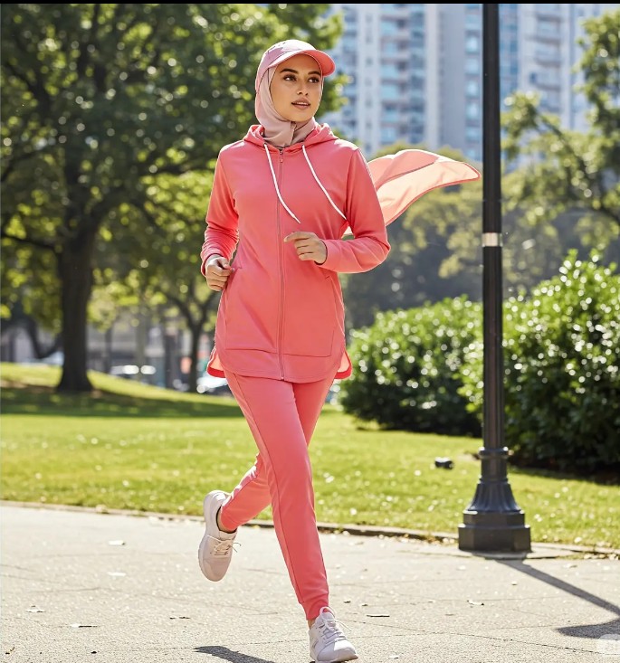 12 Rekomendasi Outfit Lari Hijab Nyaman untuk Hijabers Aktif